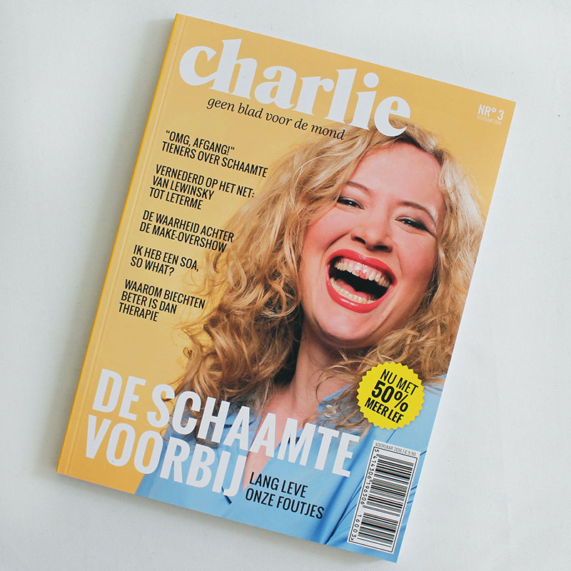 De nieuwe Charlie: totaal schaamteloos! - Charlie magazine : Charlie ...